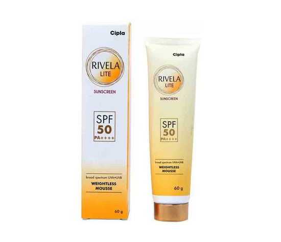 Rivela Lite Sunscreen SPF50 – DelMeds.com