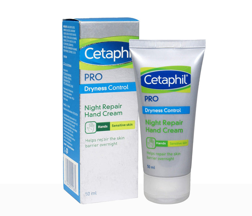 Cetaphil Pro Dryness Control Night Repair Hand Cream (Sensitive skin ...