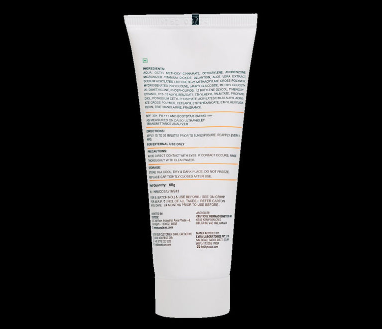 Ceuticoz Clear Zinc Tinted Sunscreen gel, Ivory – DelMeds.com