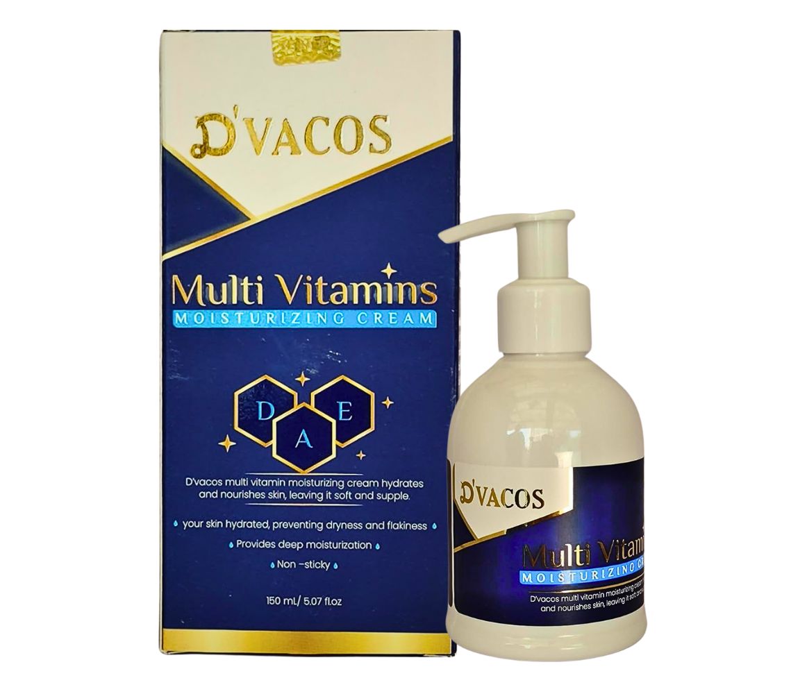 D'vacos Multi Vitamins Moisturizing Cream – DelMeds.com