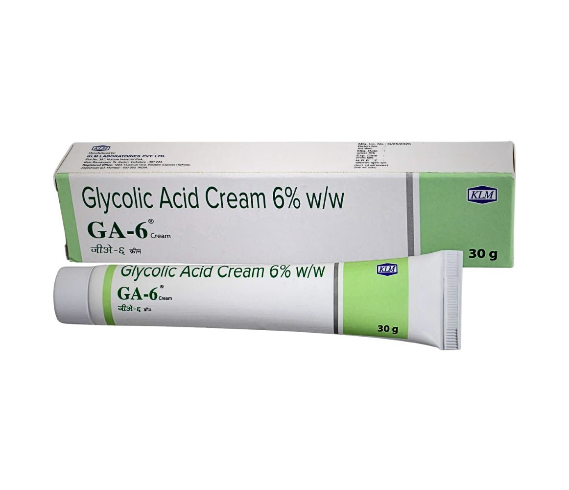 Buy KLM GA-6 Cream (Glycolic Acid 6%W/W) – DelMeds.com