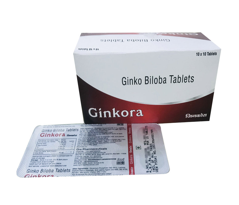 Ginkora Tablet – DelMeds.com
