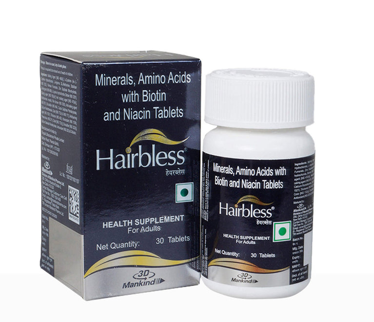 Hairbless Tablets – DelMeds.com