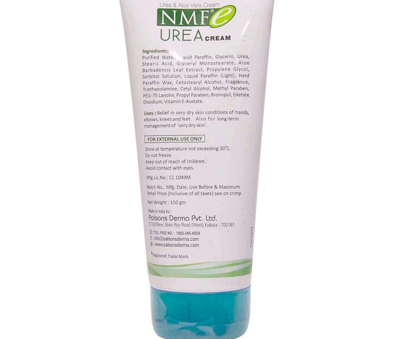 NMFe Urea & Aloe Vera Cream For Very Dry Skin – DelMeds.com
