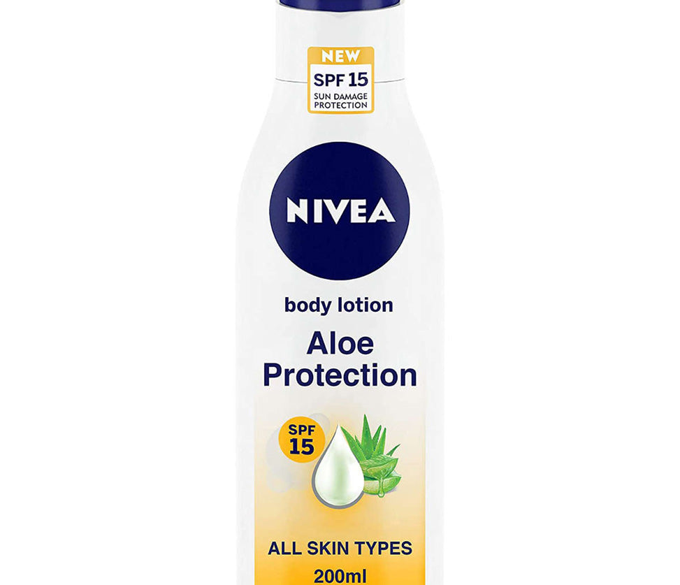 Nivea Aloe Protection Body Lotion SPF 15 – DelMeds.com