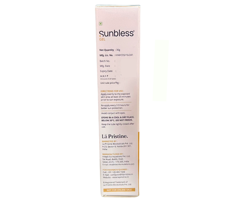 Sunbless Anti Pollution Sunscreen Gel SPF 50+ PA+++ – DelMeds.com