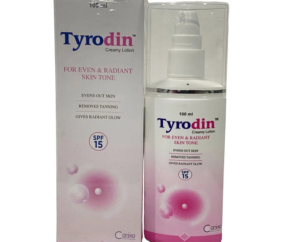 Tyrodin Creamy Lotion SPF 15 – DelMeds.com