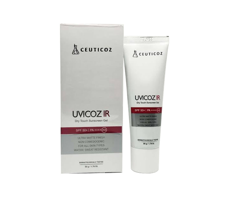 Uvicoz IR Ultra Matte Finish Dry Touch Sunscreen Gel – DelMeds.com