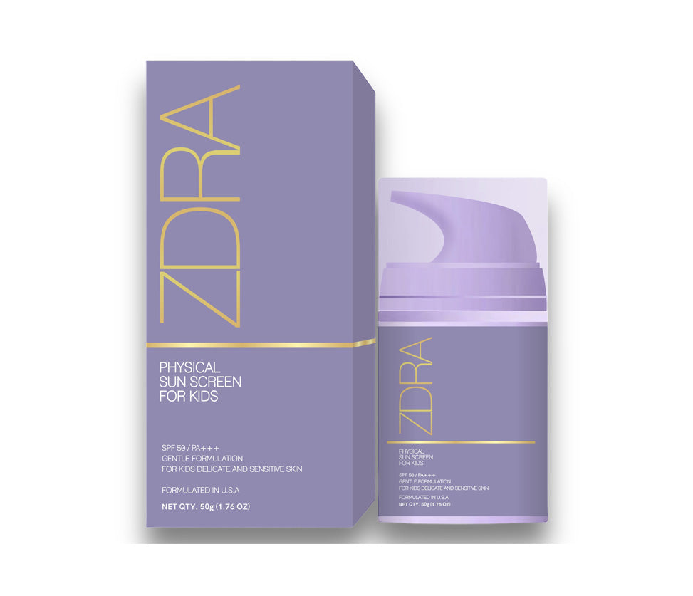 Zdra Physical SunScreen For Kids – DelMeds.com