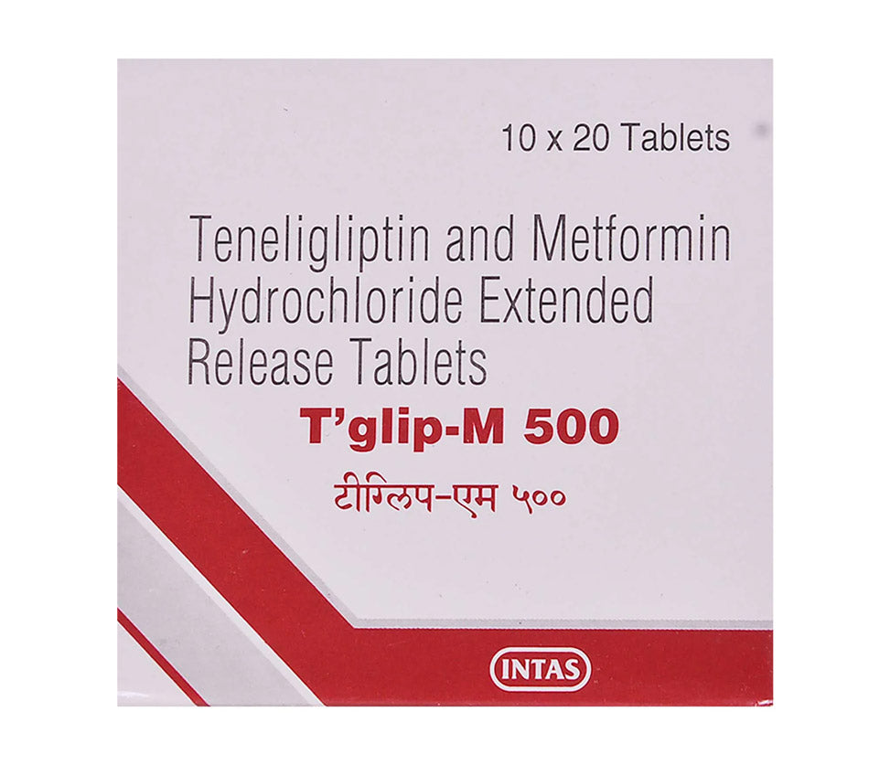 T Glip-M 500 Tablets – DelMeds.com