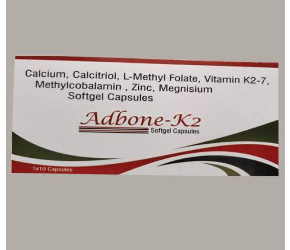 ADINEX Adbone-K2 Softgel Capsules – DelMeds.com